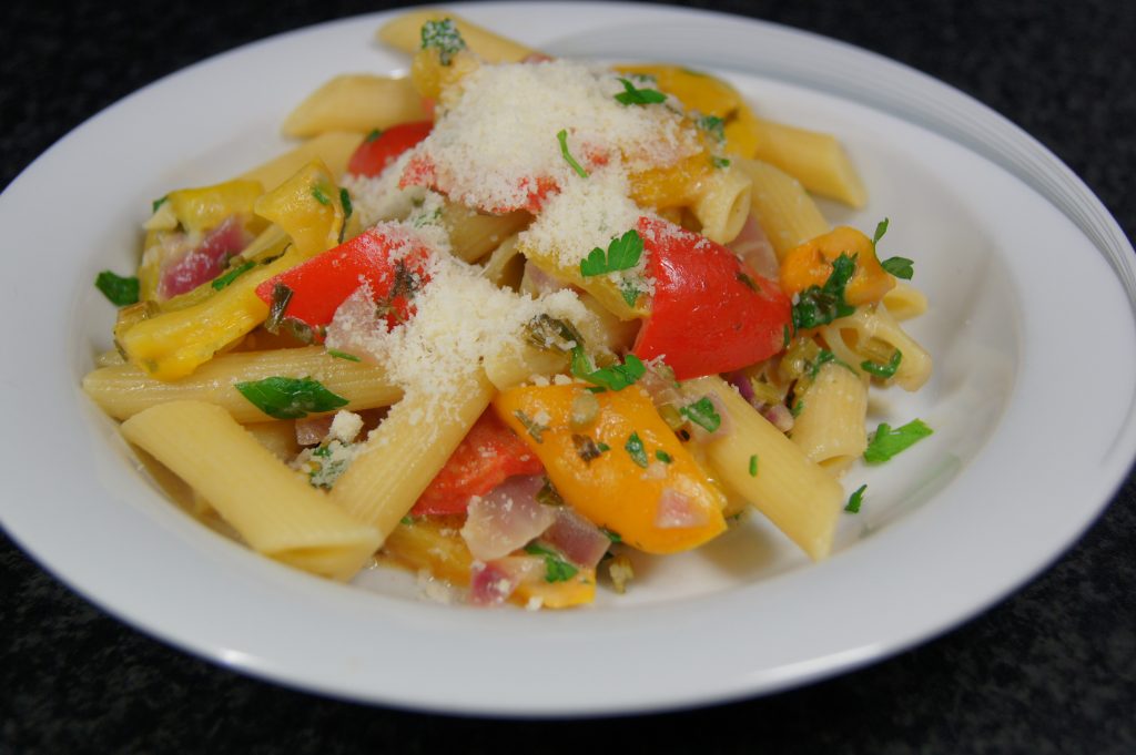 Pasta Peperonata - Ik hou gewoon van eten
