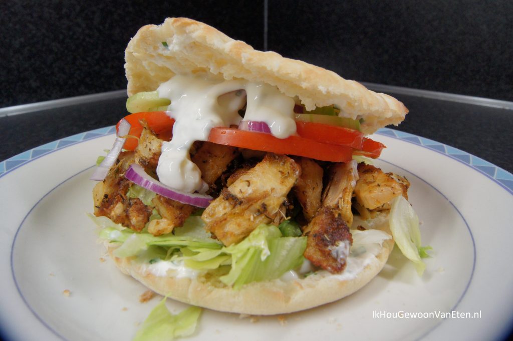 Gyros (van kip én vegetarische) - Ik hou gewoon van eten