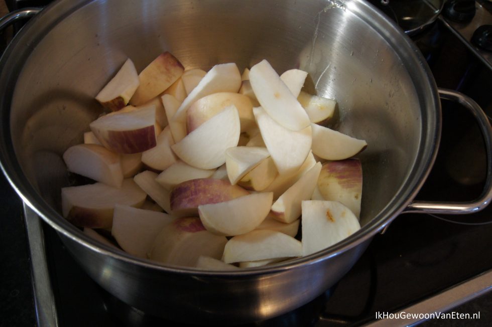 Knolraap met honing en hazelnoten - Ik hou gewoon van eten