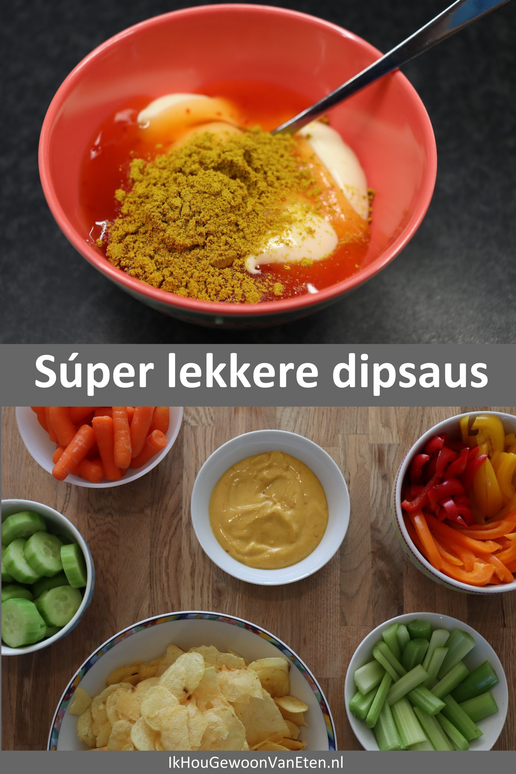 Súper lekkere dipsaus | Ik hou gewoon van eten