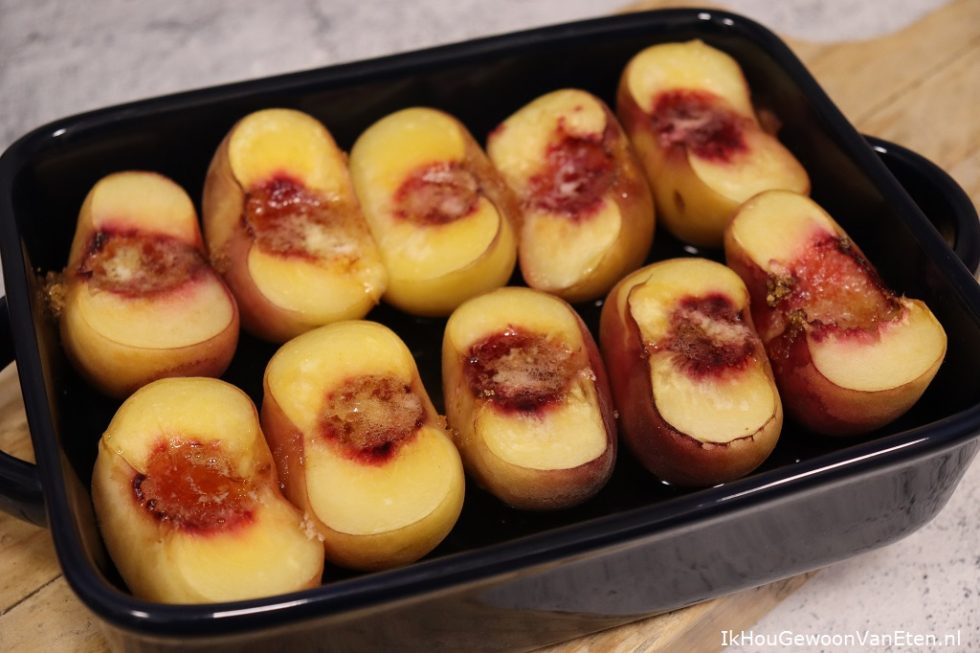 Perziken uit de oven - Ik hou gewoon van eten