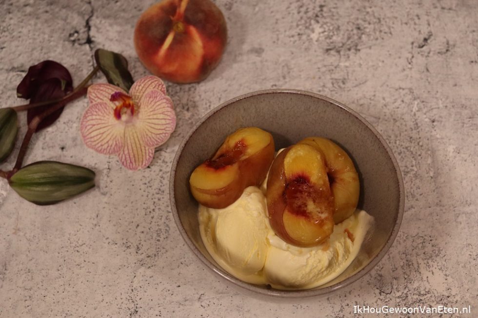 Perziken uit de oven - Ik hou gewoon van eten